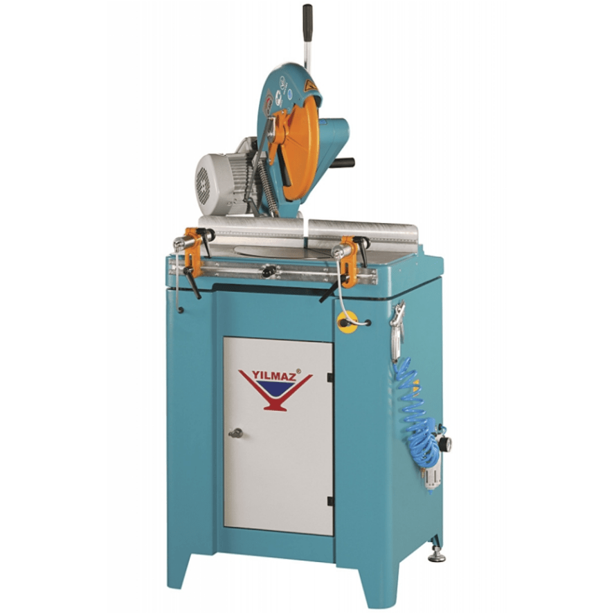 YMZ Tronzadora pendular con prensores neumáticos KD 400 P - Disomaq